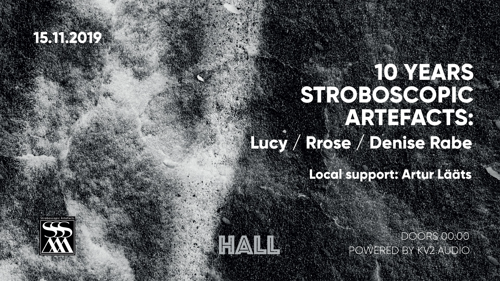 10 Years Stroboscopic Artefacts: Lucy, Rrose, Denise Rabe | Ticketer